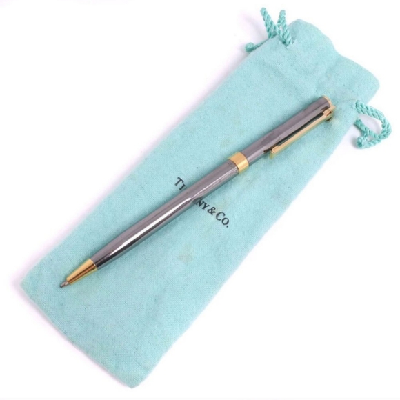 Tiffany & Co. | Office | Tiffany Co Twist Ballpoint Pengold Unisex ...